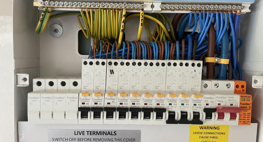 Fuseboard upgrade Electrician | TR Electrical